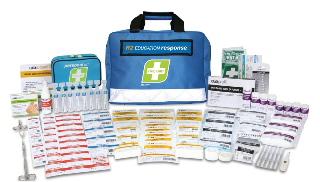 R2 Education Response First Aid Kit, Soft Pack | Noxx Industries