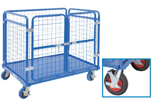 Heavy Duty Cage Trolley | Noxx Industries