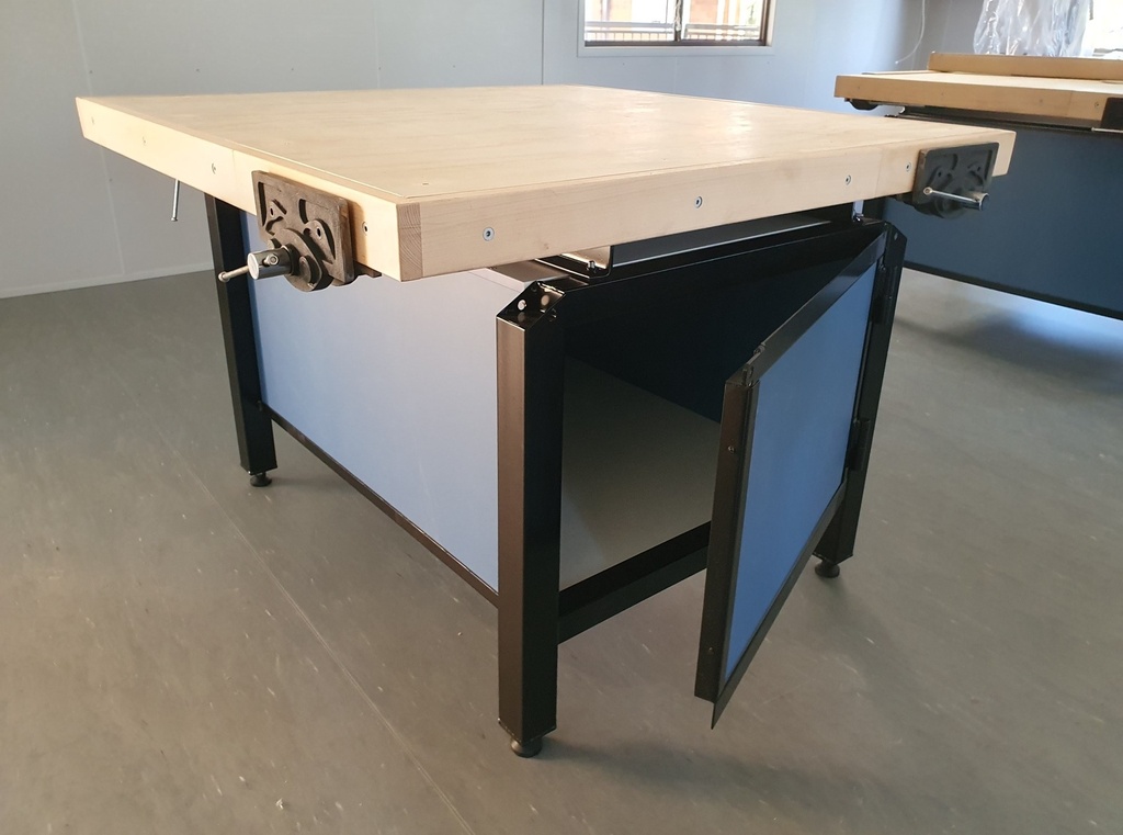 Solid Noxx Bench with Lockable storage Cabinet Option - Request a quote ...